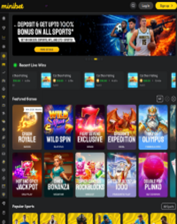 Minibet Games Review 2026 | SlotsWolf.com