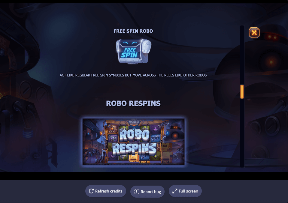 Wild Robo Factory Slot Machine Review | 96.4% RTP