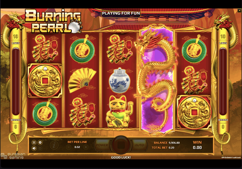 Burning Pearl Slot Machine Review | 97% RTP